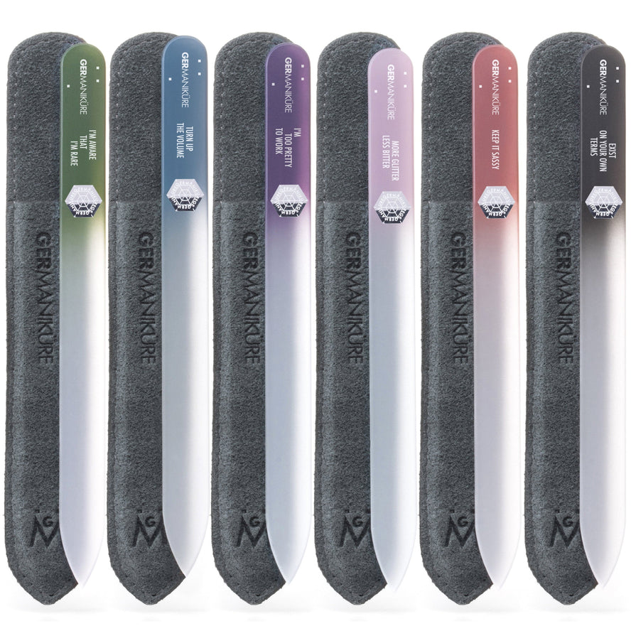 Crystal Nail Files Made of Czech Glass
